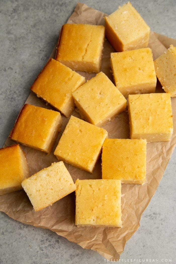 Butter Mochi - The Little Epicurean