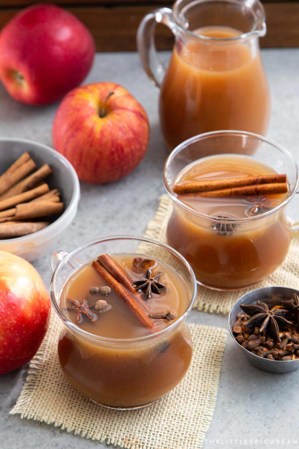 Spiked Apple Cider - The Little Epicurean