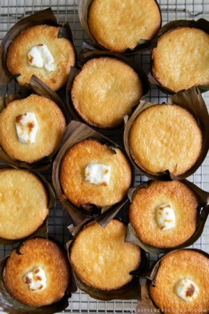 Bibingka (Coconut Rice Cake) - The Little Epicurean