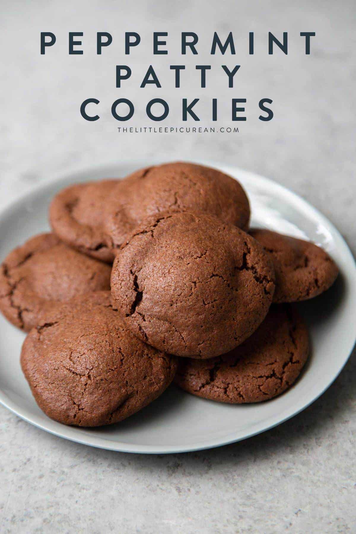 Peppermint Patty Cookies - The Little Epicurean