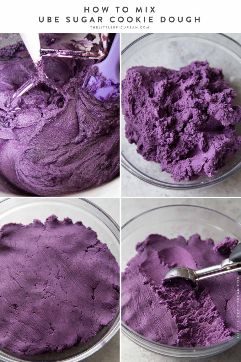 Ube Sugar Cookies - The Little Epicurean