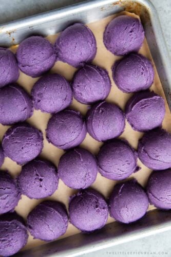 Ube Sugar Cookies - The Little Epicurean