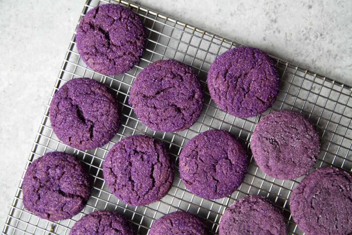 Ube Sugar Cookies - The Little Epicurean