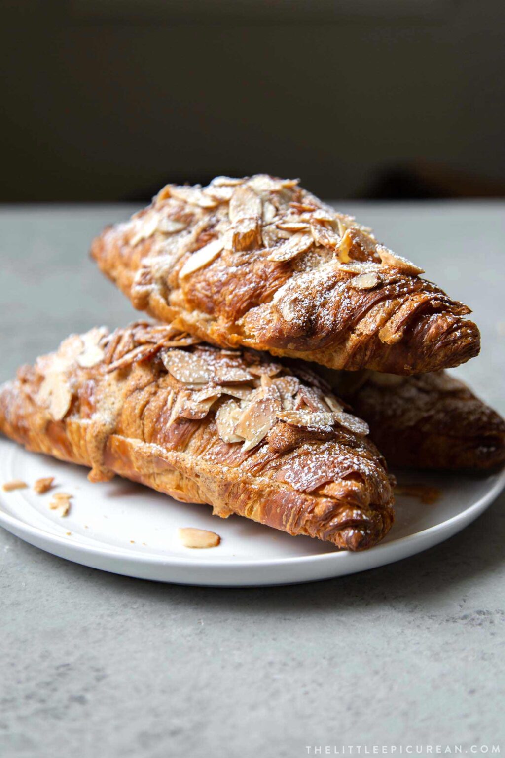 Almond Croissant - The Little Epicurean