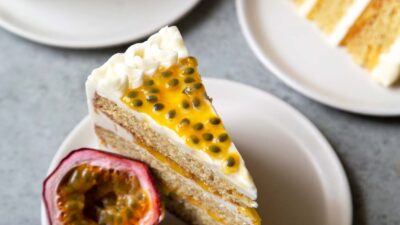 Passion Fruit Cake - The Little Epicurean