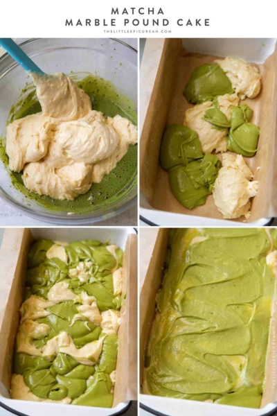Matcha Pound Cake - The Little Epicurean