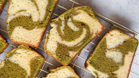 Matcha Pound Cake - The Little Epicurean