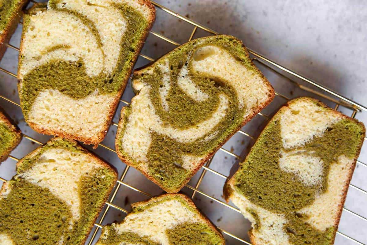 Matcha Pound Cake - The Little Epicurean