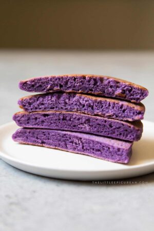 Ube Pancakes - The Little Epicurean