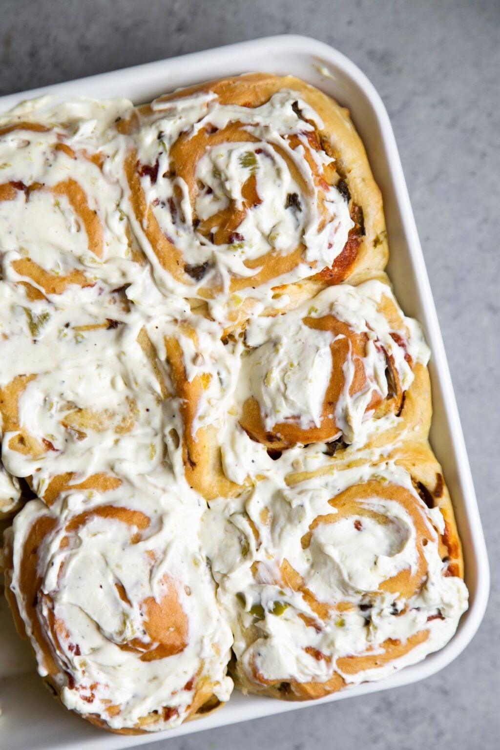 Roasted Green Chile Cheese Bread Rolls - The Little Epicurean