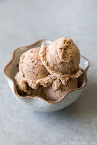 Red Bean Ice Cream - The Little Epicurean