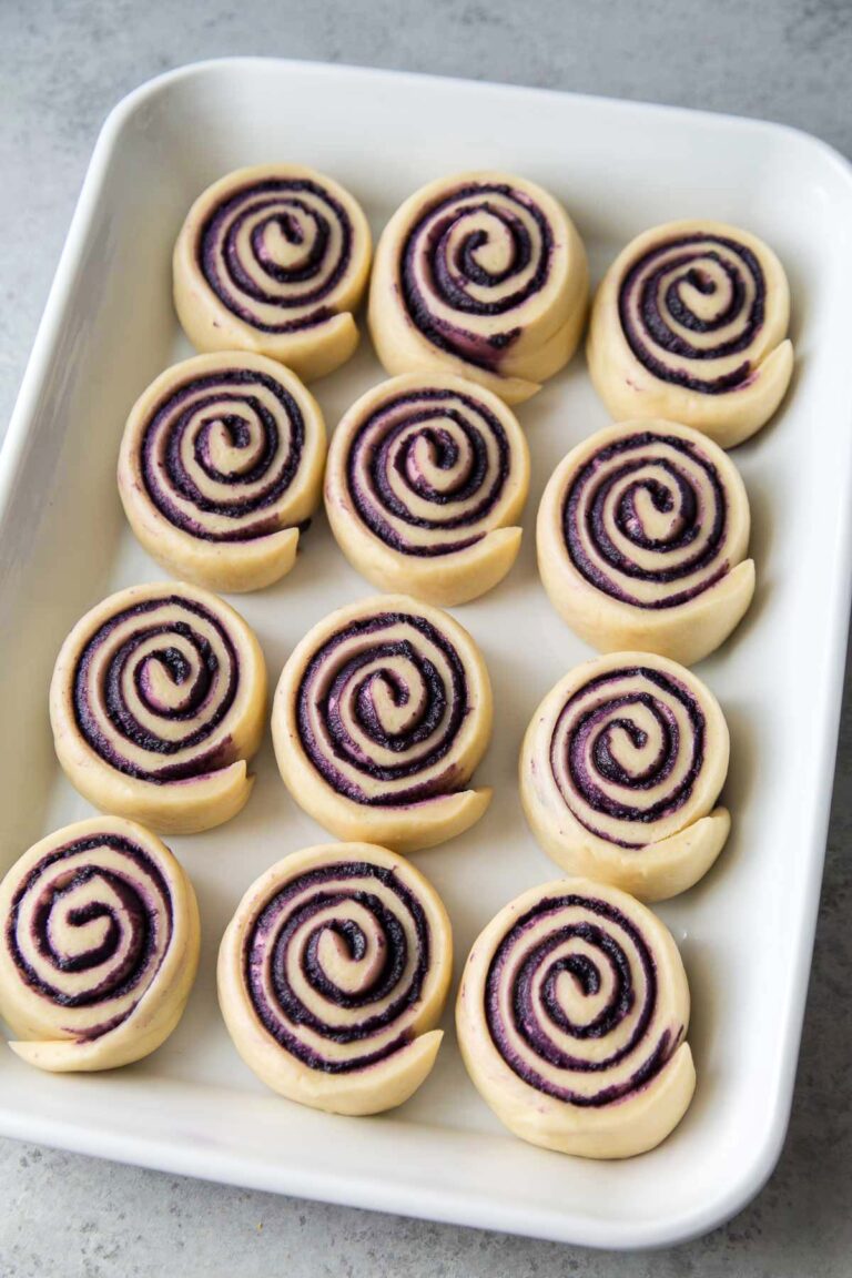 Ube Bread Rolls - The Little Epicurean