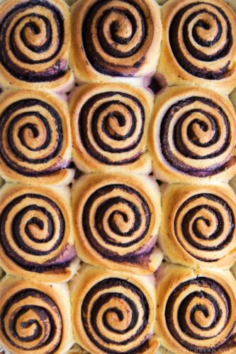 Ube Bread Rolls - The Little Epicurean