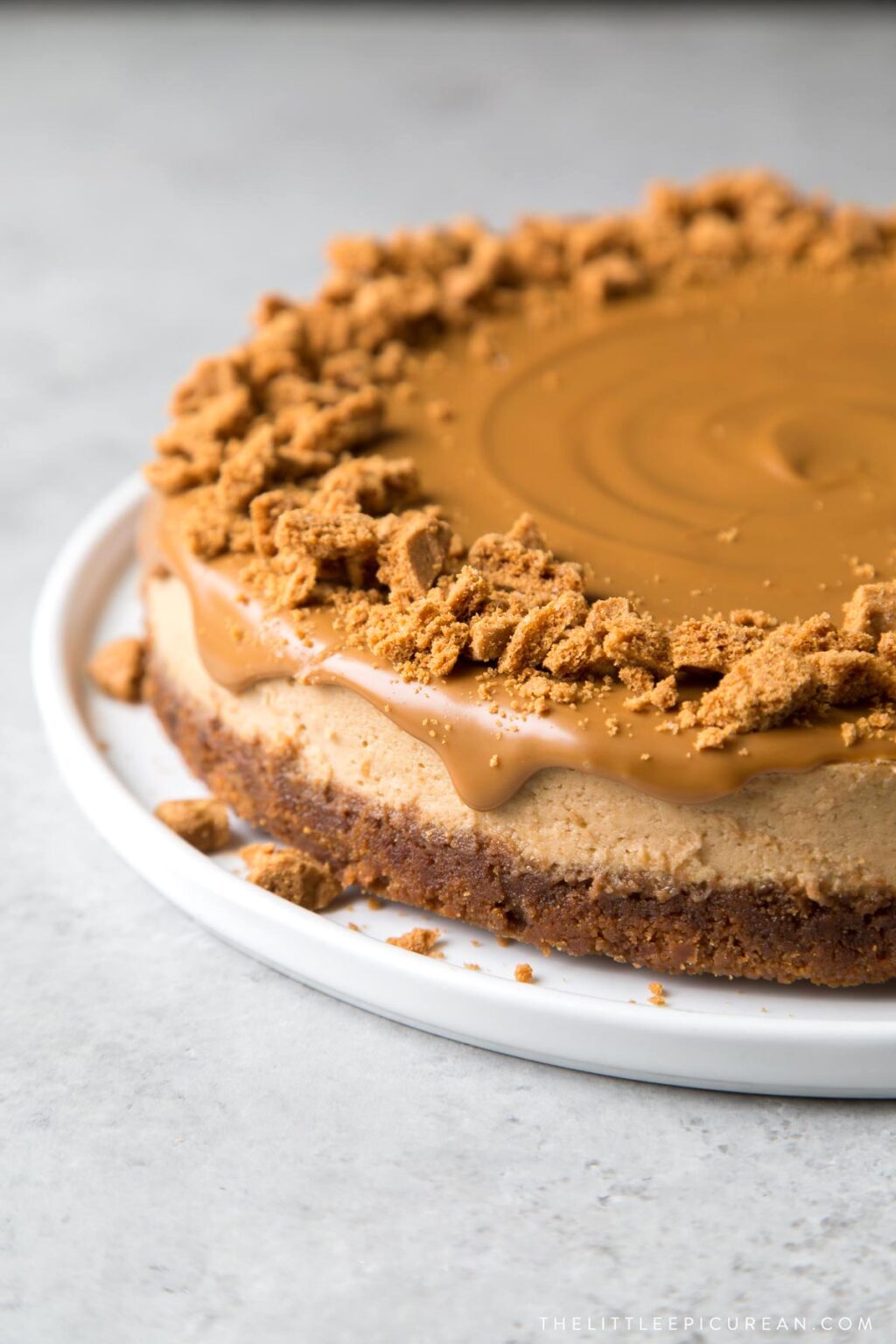 Biscoff Cheesecake - The Little Epicurean