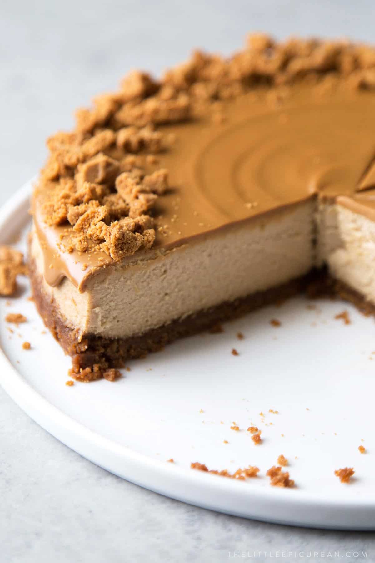 Biscoff Cheesecake - The Little Epicurean