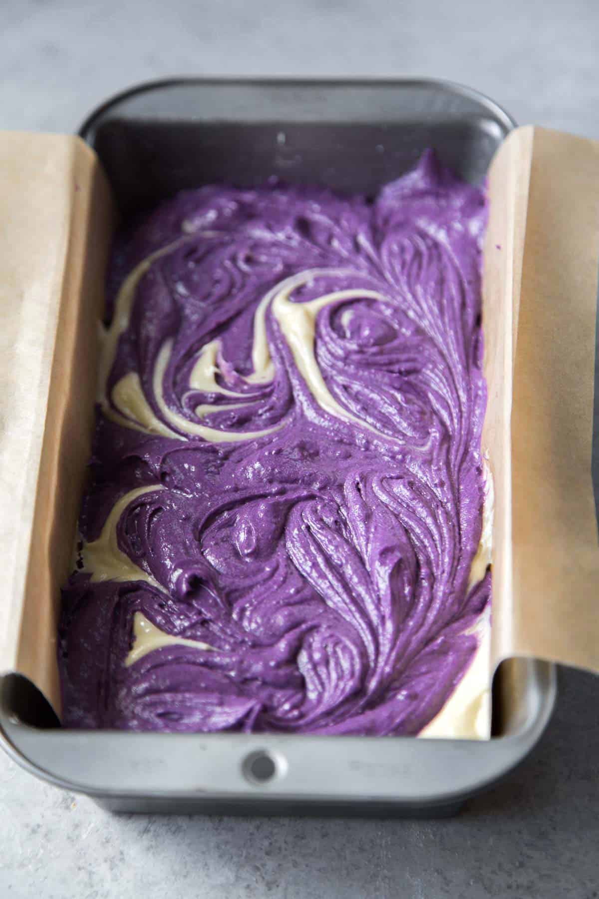 Ube Pound Cake - The Little Epicurean
