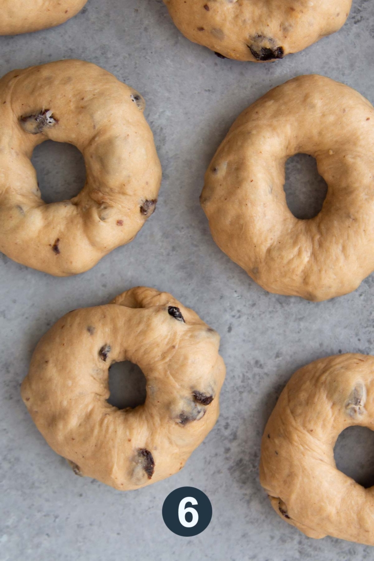Cinnamon Raisin Bagels - The Little Epicurean