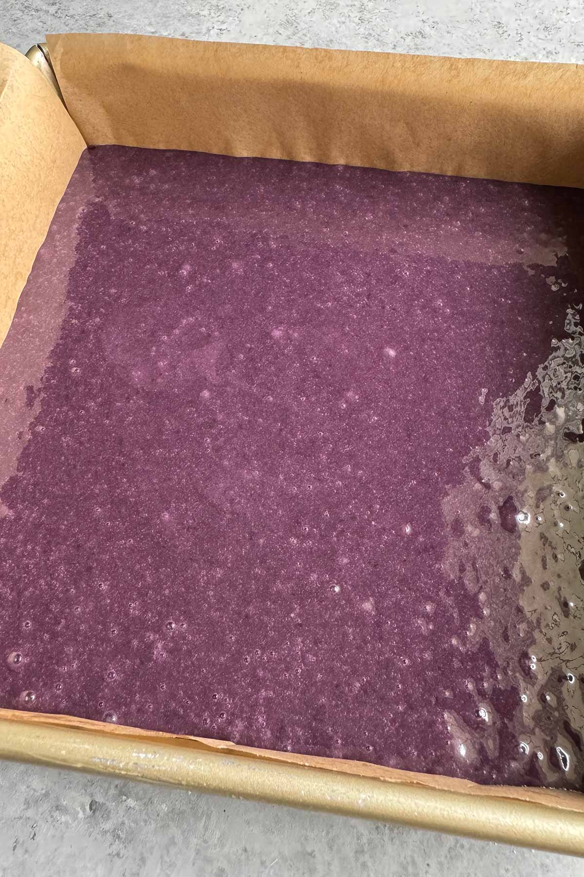 Ube Brownies - The Little Epicurean