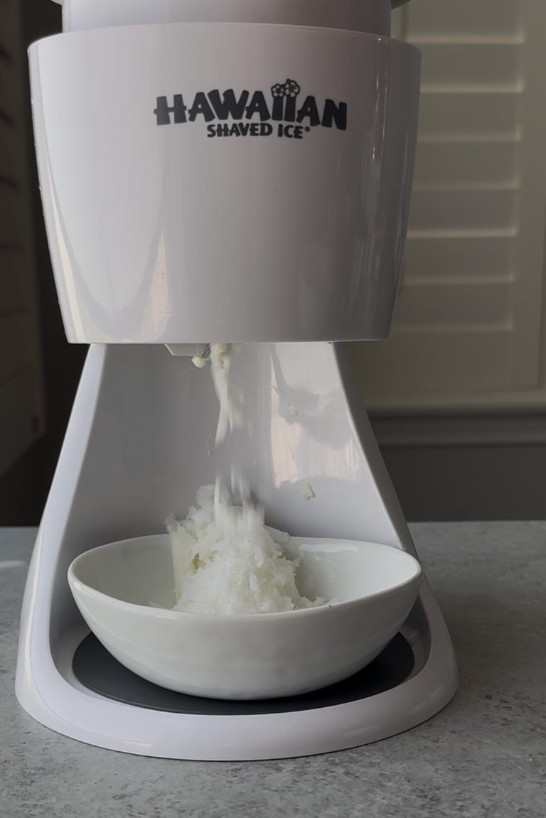 Frozen Milk Shaved Ice - The Little Epicurean