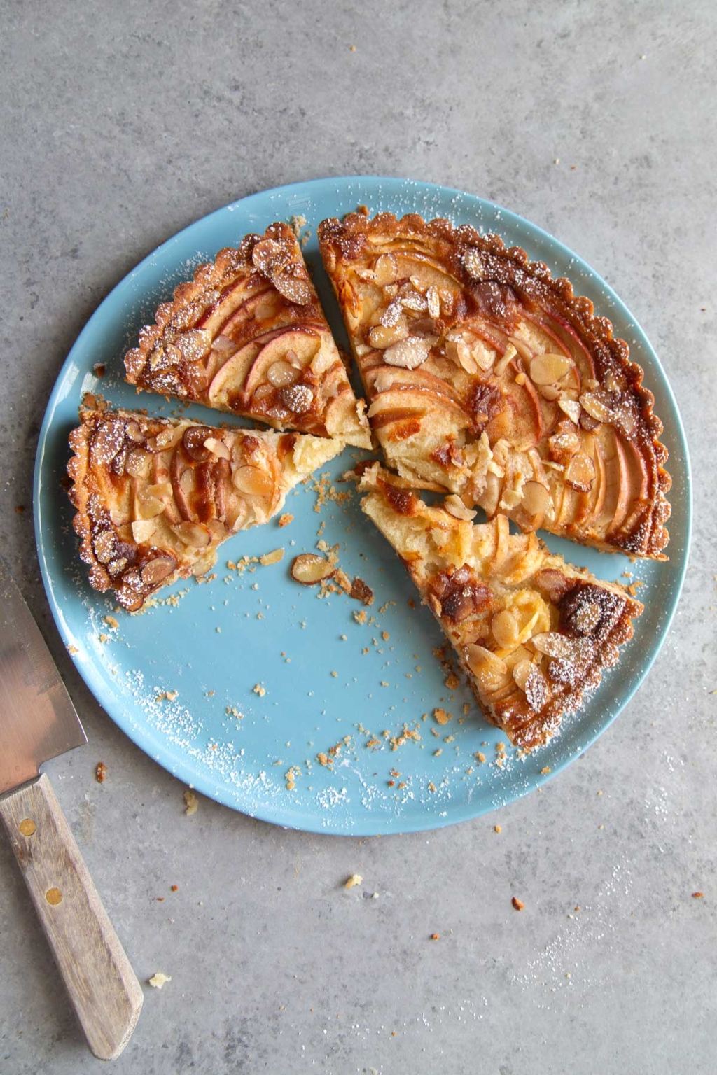 Apple Frangipane Tart with Pâte Sucrée Crust - The Little Epicurean